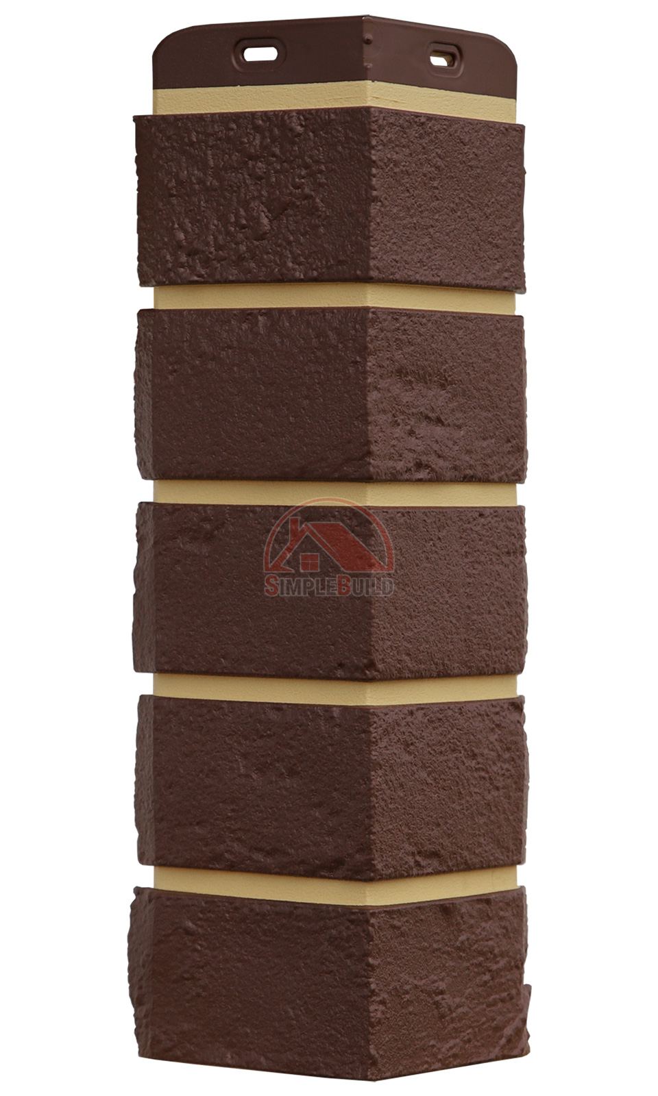 угловой элемент для панели «Grand Line Design», состаренный кирпич ...