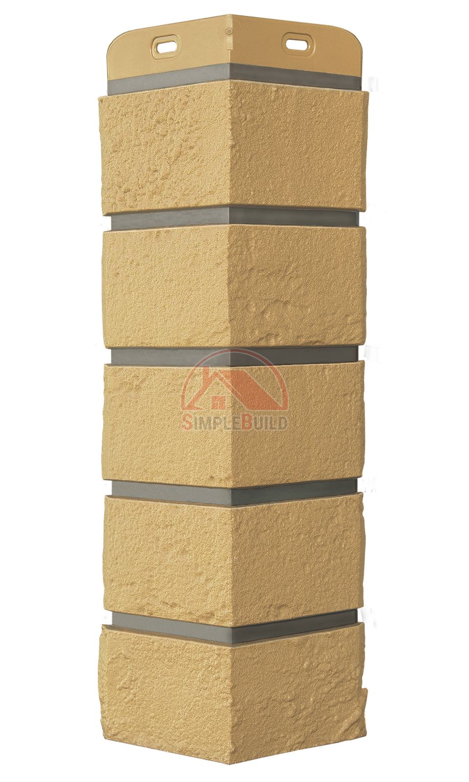 угловой элемент для панели «Grand Line Design», состаренный кирпич ...