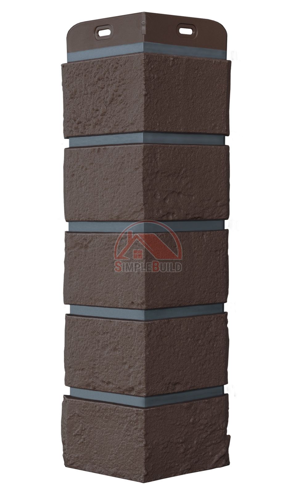 угловой элемент для панели «Grand Line Design», состаренный кирпич ...