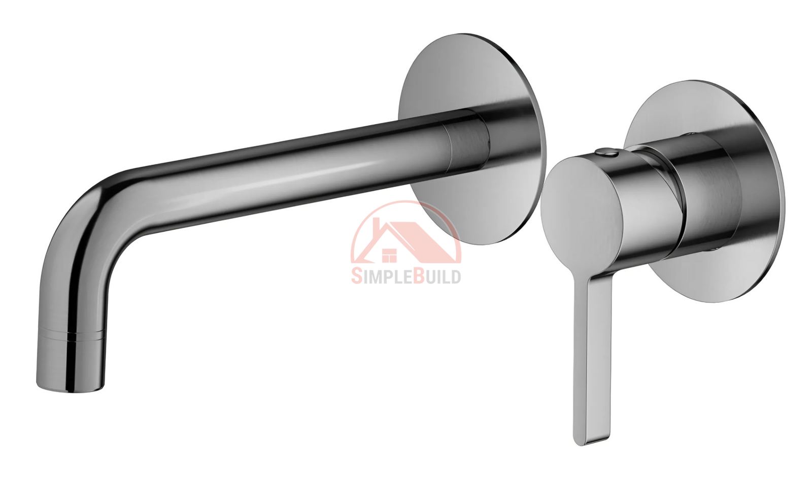 Встраиваемый смеситель для раковины «Splenka», чёрная [S221.11.06 ...